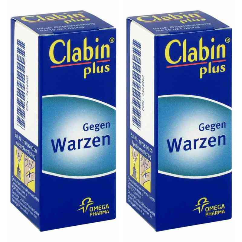 CLABIN PLUS - Lösung zur Behandlung von Warzen 2x15 ml