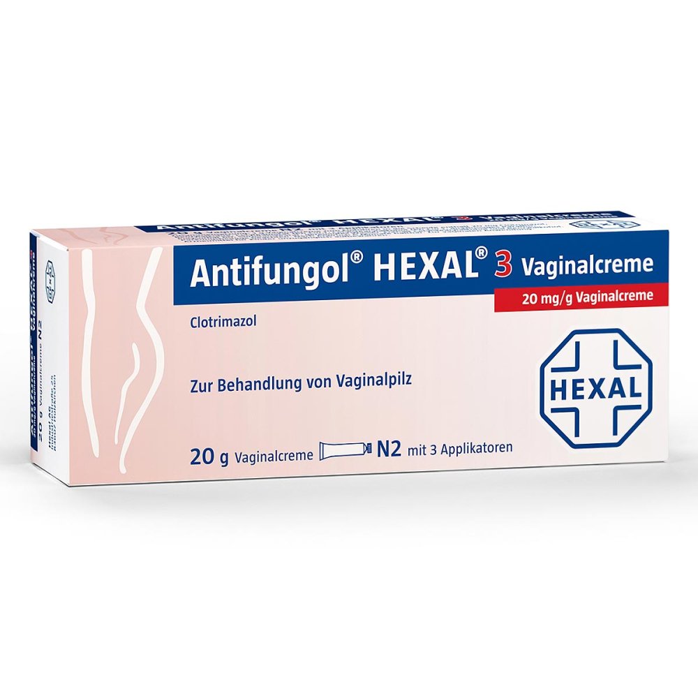 Antifungol HEXAL 3 bei Scheidenpilz 20 g online kaufen